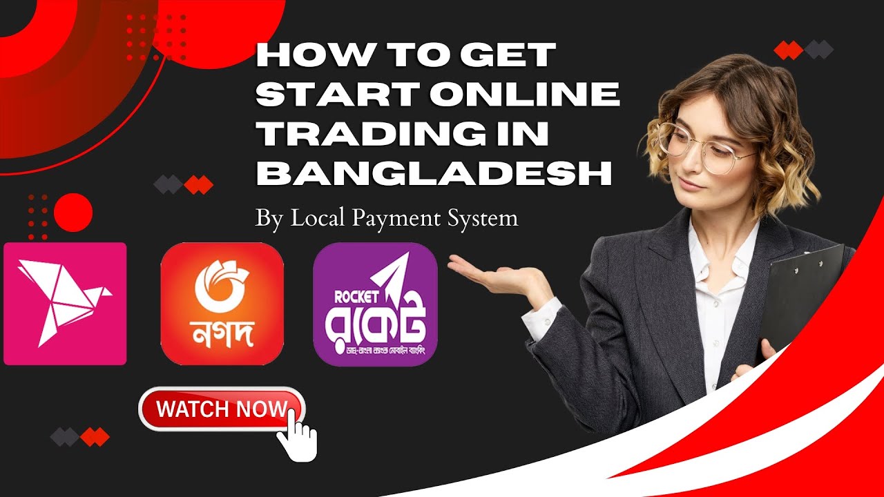 How to get start online trading in bangladesh by bkash nagat rocket local payment system - YouTube