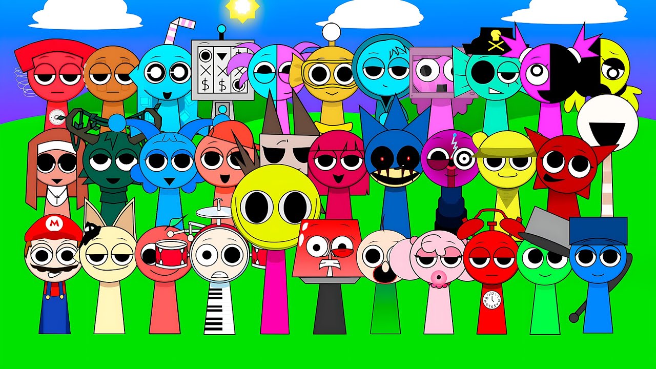Incredibox Sprunki Ultimate / Deluxe But ALL Characters Together (New ...