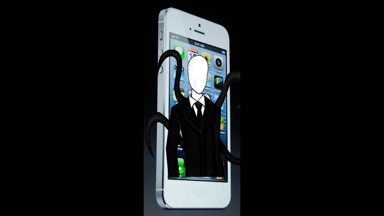 Slenderman game for iphone review - YouTube