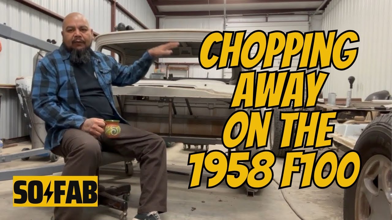 Body Swapping a 1958 F100 with a 2003 F150 - YouTube
