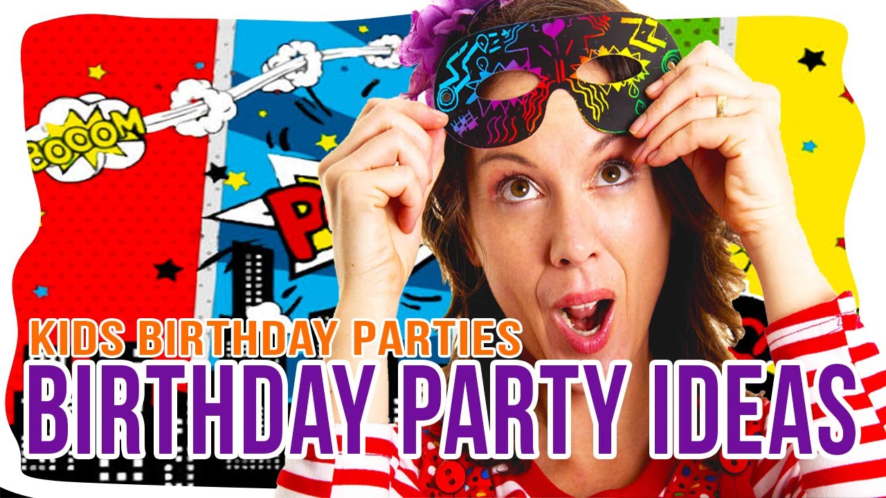 Kids Birthday Party Planner Super Party Heroes | Super Steph | Brisbane ...