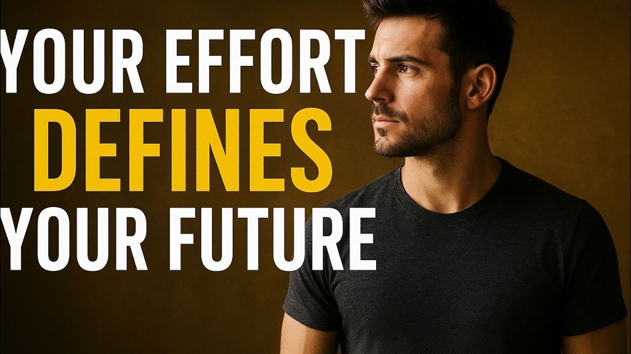 Your Effort Defines Your Future - YouTube