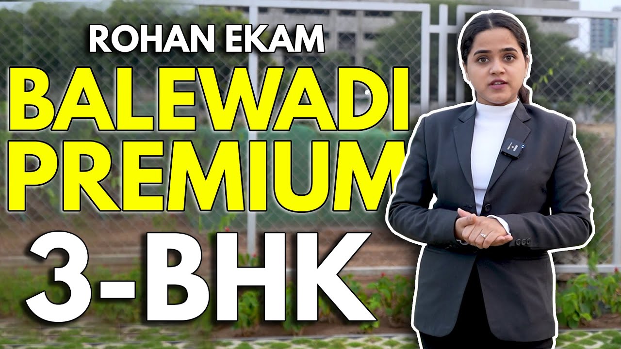 Rohan Ekam Balewadi | 3 BHK Sample Flat Tour | Rohan Builders Balewadi | Pratiksha Kadam - YouTube