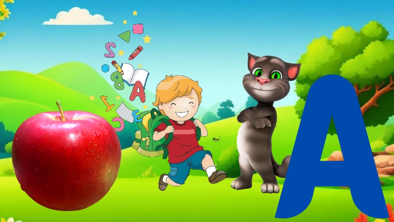 ABCD FUN and Easy Way to Learn Alphabet #kidsvideo #kidslearning # ...