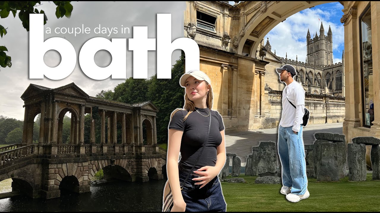 48 Hours in BATH VLOG | stonehenge, bridgerton filming locations, roman ...
