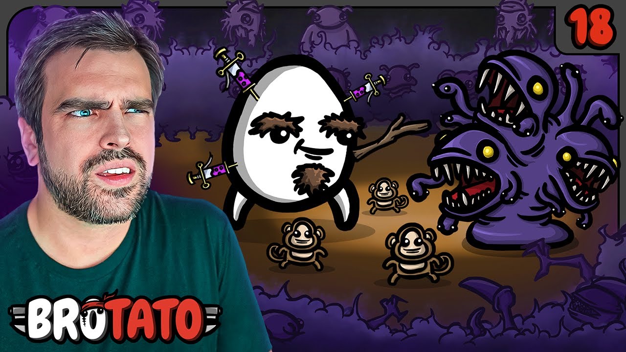 I'm Becoming A Monster! - Brotato Part 18 - (VOD) | DarkViperAU - YouTube