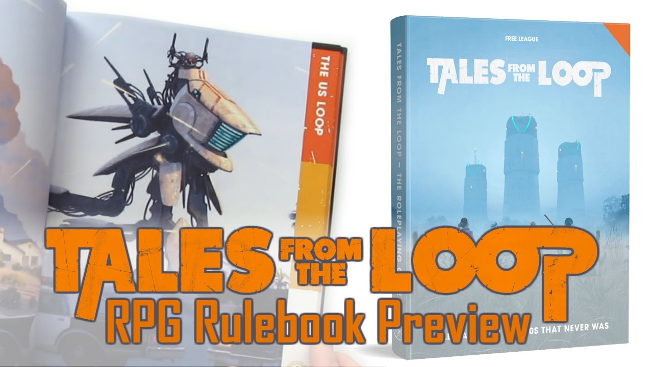 Tales from the Loop RPG - Rulebook preview - YouTube