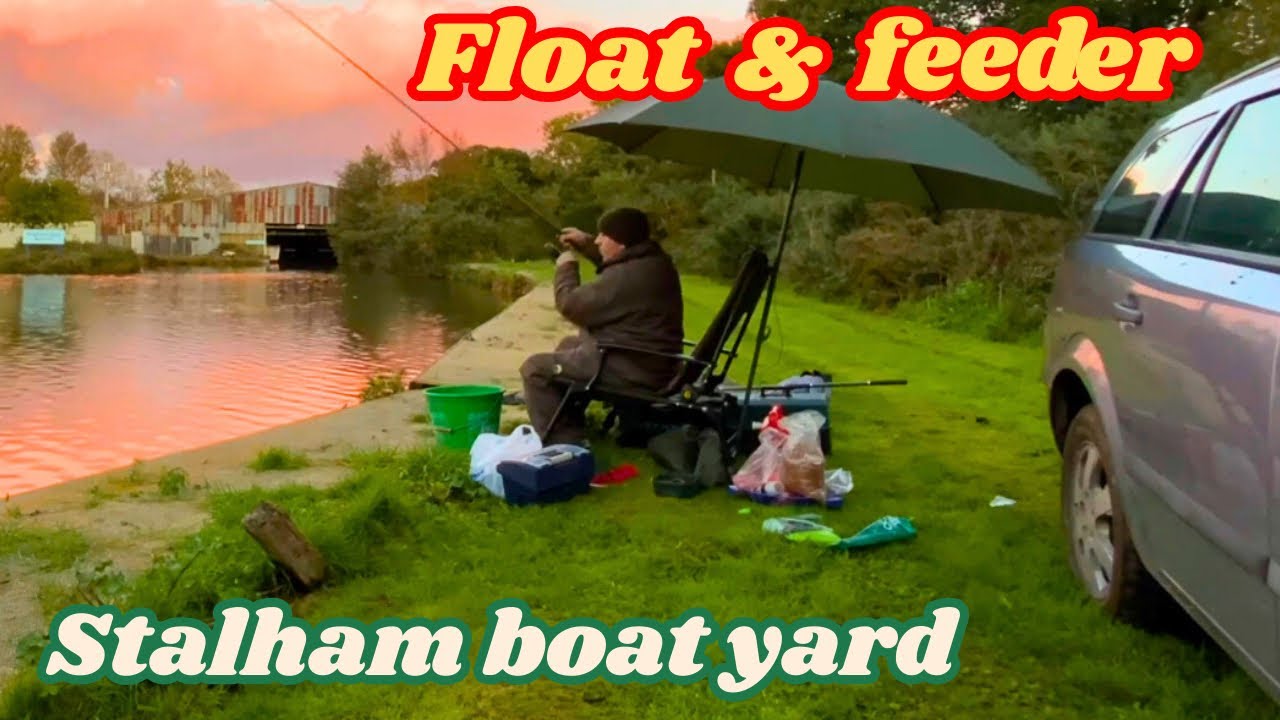 Stalham boat yard float feeder fishing Norfolk broads day night mixed ...