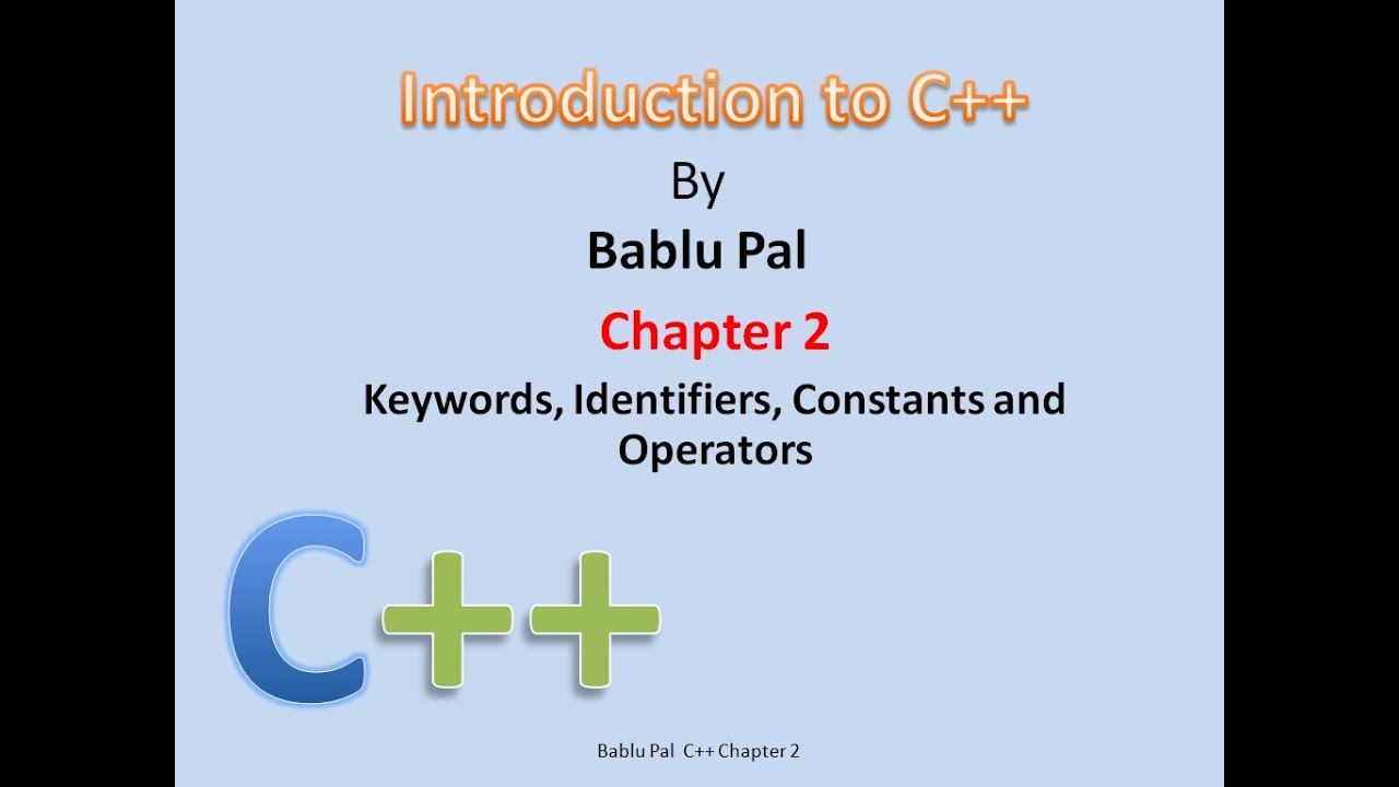 Introduction To C In Bengali Chapter 2 Youtube