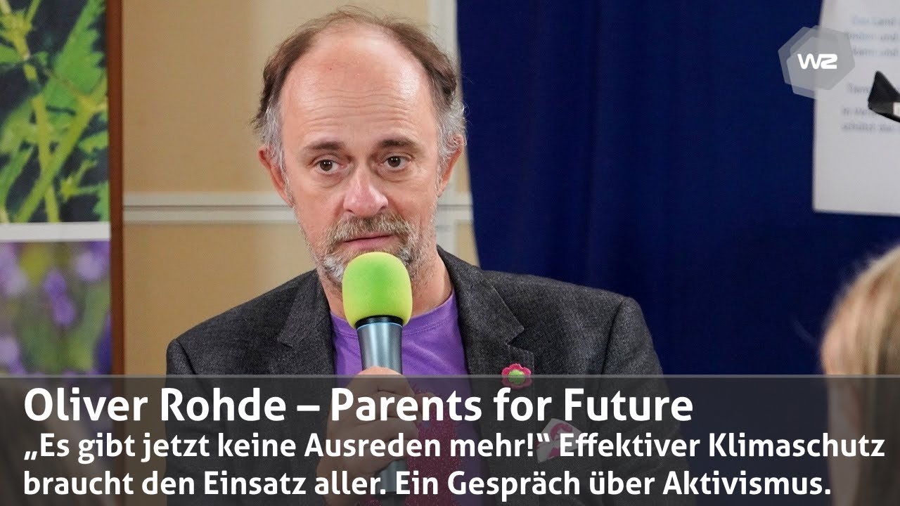 Oliver Rohde – Parents for Future | Werkstatt Zukunft - YouTube