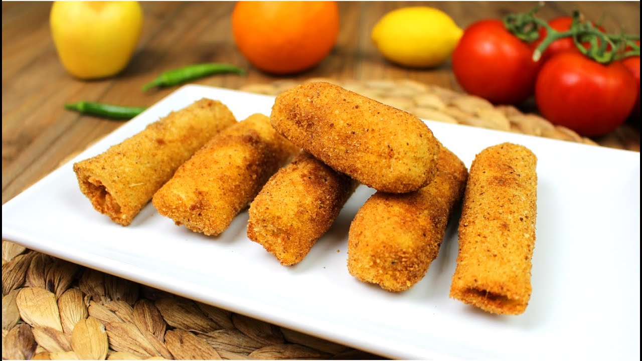 Chicken Bread Roll Patties سمبوسه گوشت مرغ جدید - YouTube