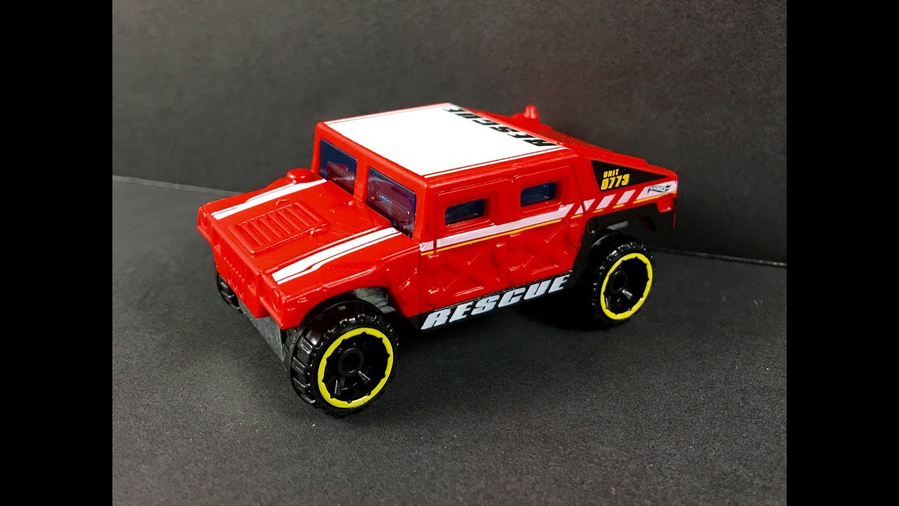 Hot Wheels Humvee Rescue 1:64 Review - YouTube