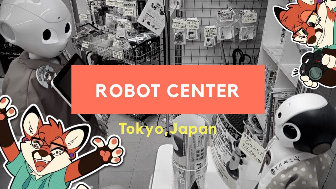 Visiting the Robot Center in Tokyo, Japan ~ SO MANY ROBOTS - YouTube