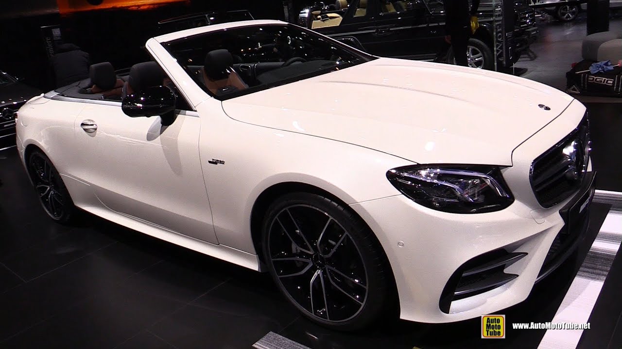 2019 Mercedes AMG E53 Cabriolet - Exterior and Interior Walkaround ...