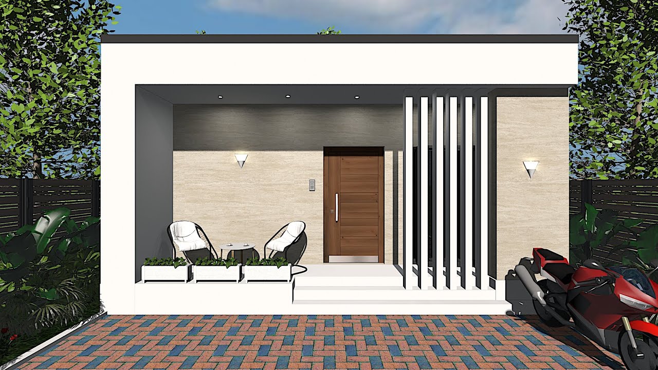 11 # I Small House easy to build l 7x10 Meters l Full Plan - YouTube