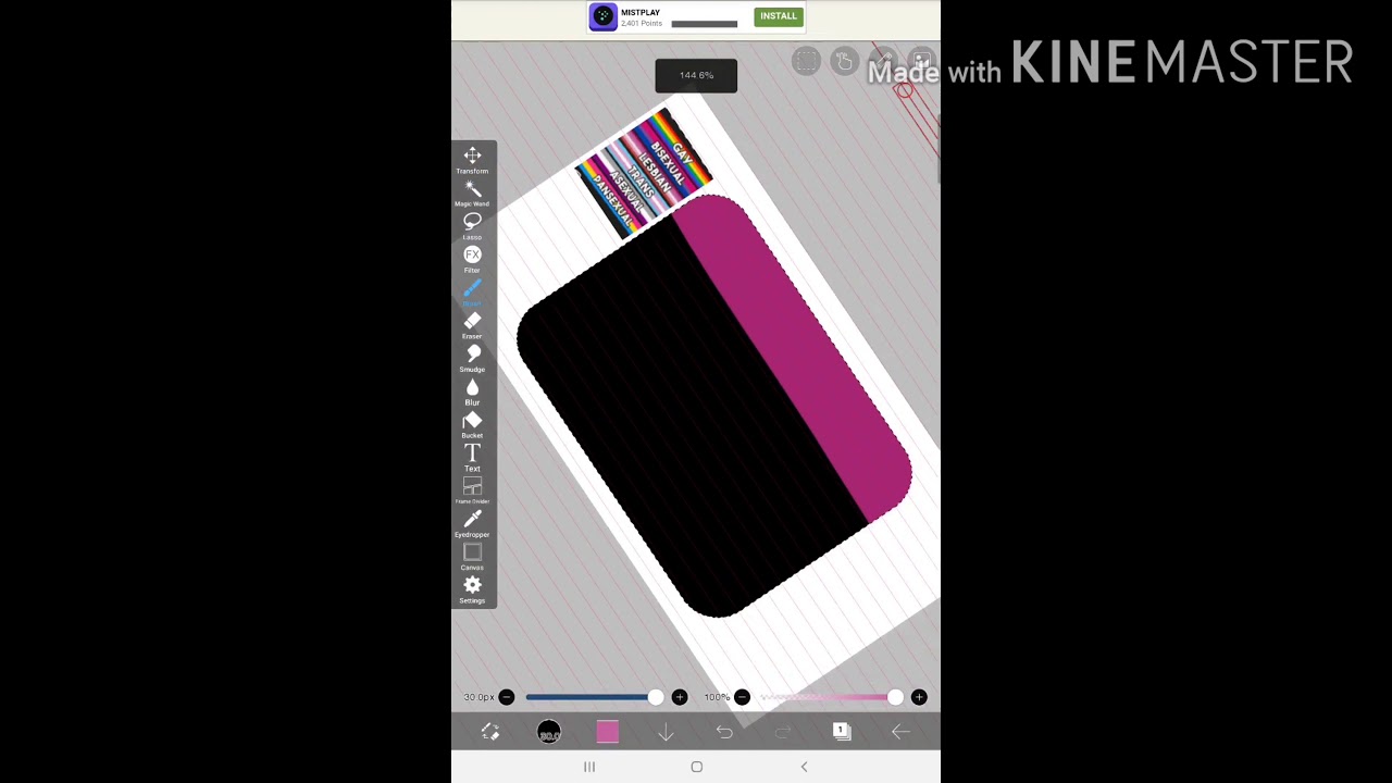 Making LGBTQ flags for my discord server! - YouTube