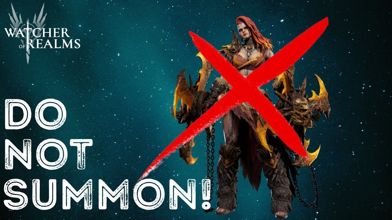 Hold your shards this weekend, DO NOT SUMMON! Ajax and Ardea Banner | Watcher of Realms - YouTube