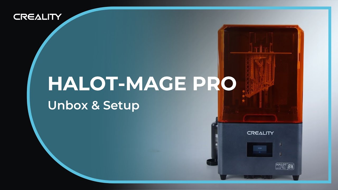 Unboxing | Everything You Need to Know about the Halot Mage Pro 3D ...