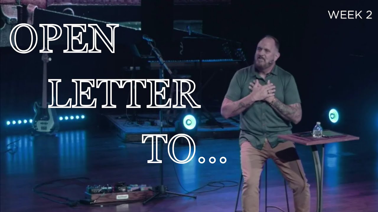 Open Letter | Week 2 | Paul Wirth - YouTube