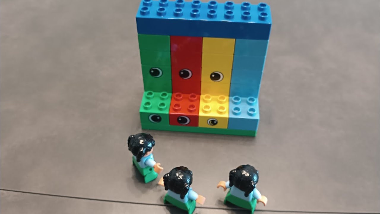 How to Make Dressing Table Lego Puzzle tutorial/satisfying DIY ...