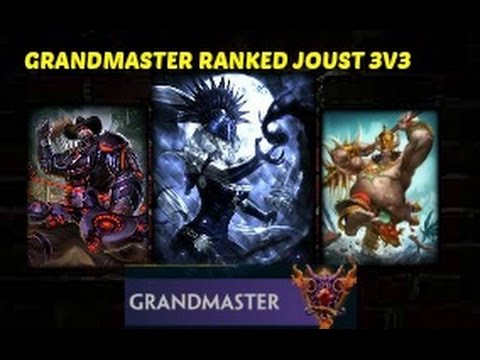 Smite: Grandmaster Ranked Joust 3v3 Nox Gameplay - YouTube