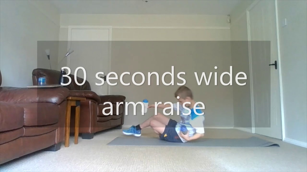 Luke bow 5 minute water bottle workout - YouTube