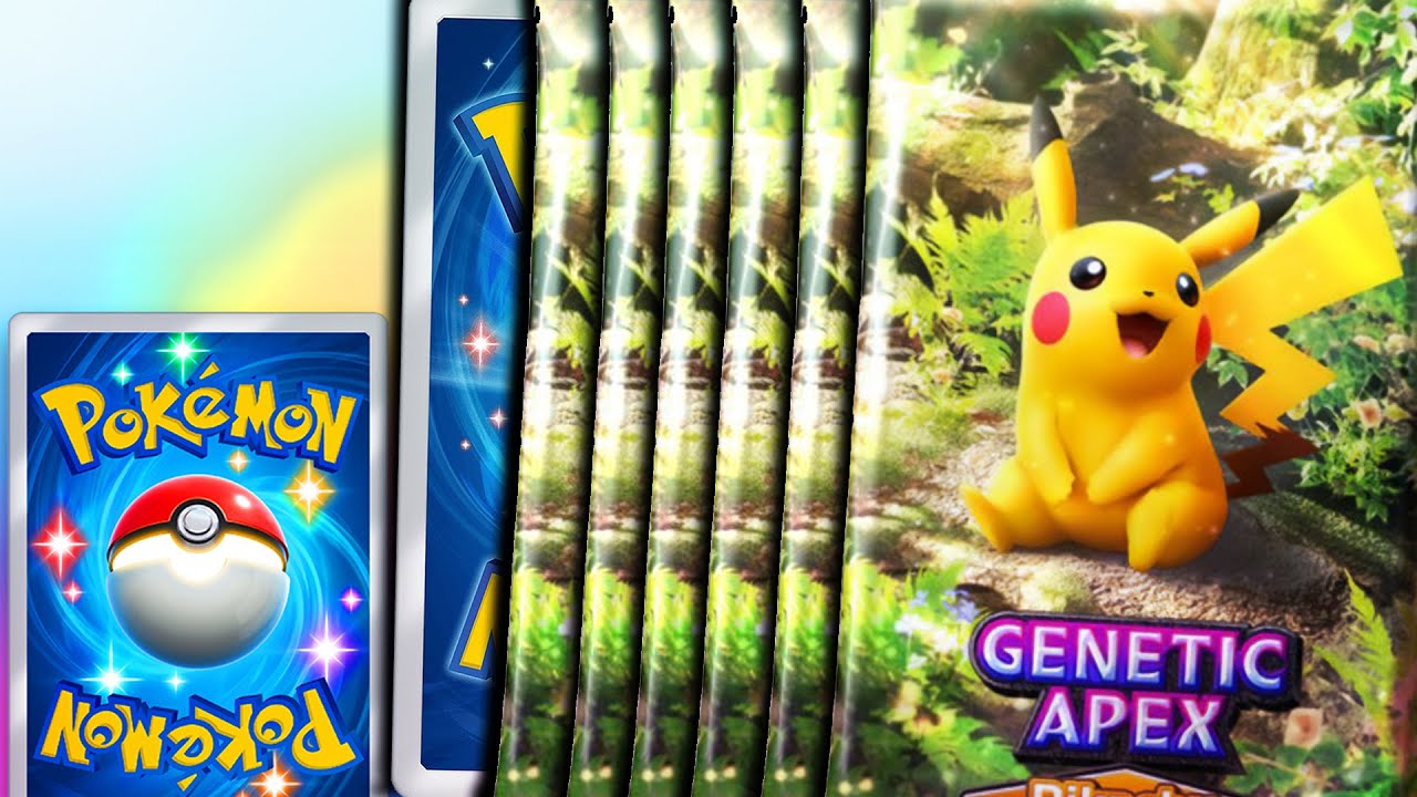 Opening 50 Pikachu Packs! | Pokémon TCG Pocket - YouTube