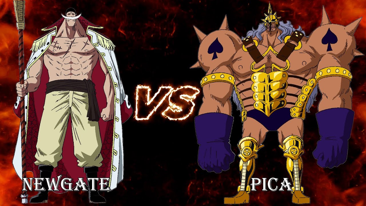 One Piece Tournament Battle : EP32/71 หนวดขาว (Newgate) vs พิก้า (Pica ...