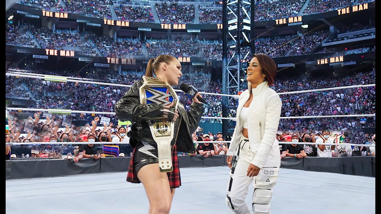 Ronda Rousey vs Bayley ll WWEll Full Match - YouTube