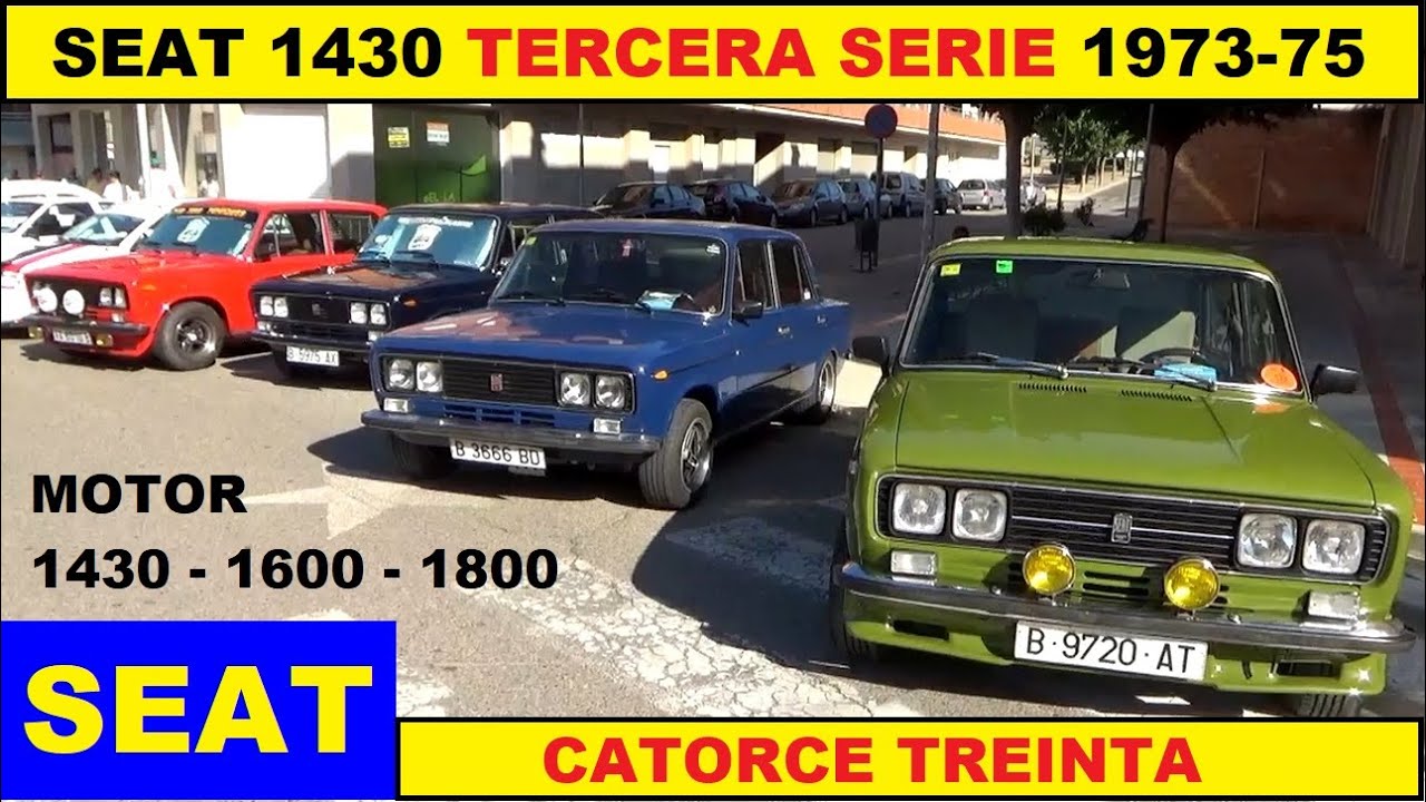Seat 1430, el catorce treinta de la tercera generación 1973-75. - YouTube
