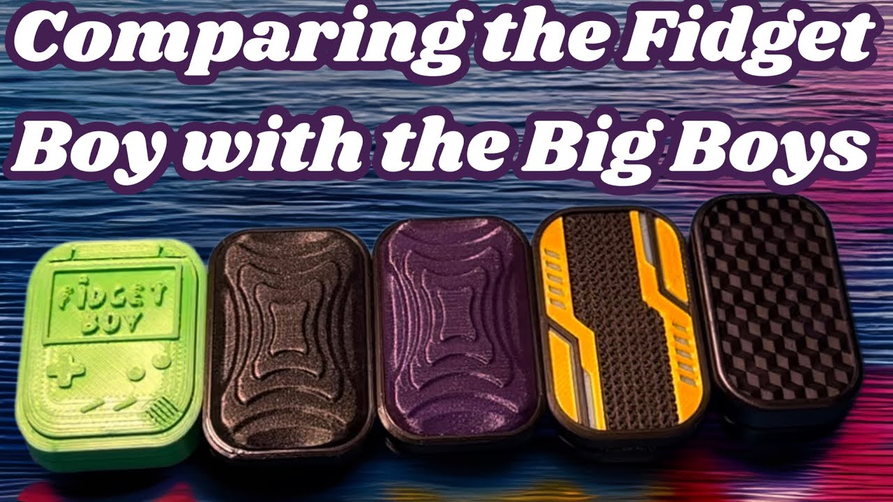 Comparing the 3D Printed Slider from Fidget Boy with the other Big Boy ...