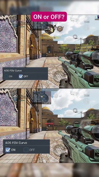 ADS FOV Curve Settings Tutorial CODM🤯Codm Tips And Tricks🔥#shorts #codm #codmobile - YouTube