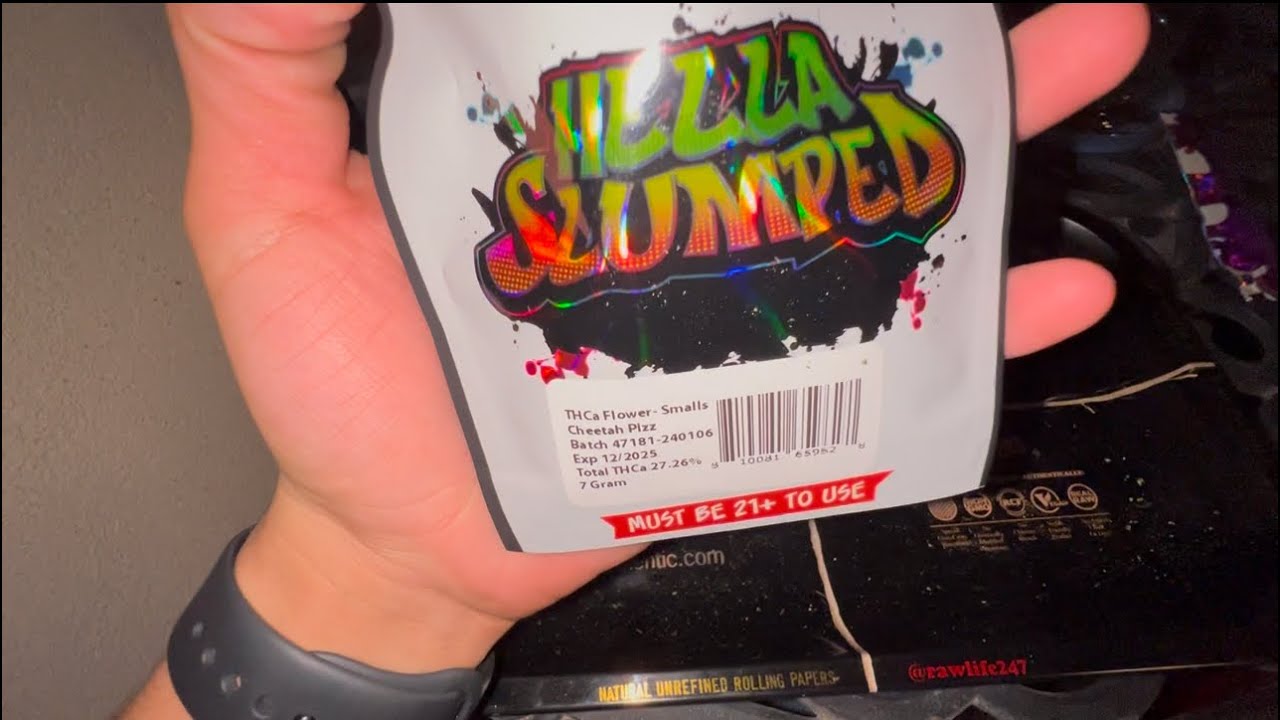 HELLA SLUMPED REVIEW- CHEETAH PIZZ - YouTube