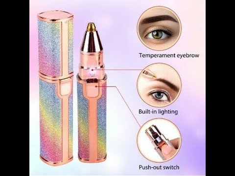 Blawless hair remover | 2 in 1 eyebrow trimmer | Blawless electric ...