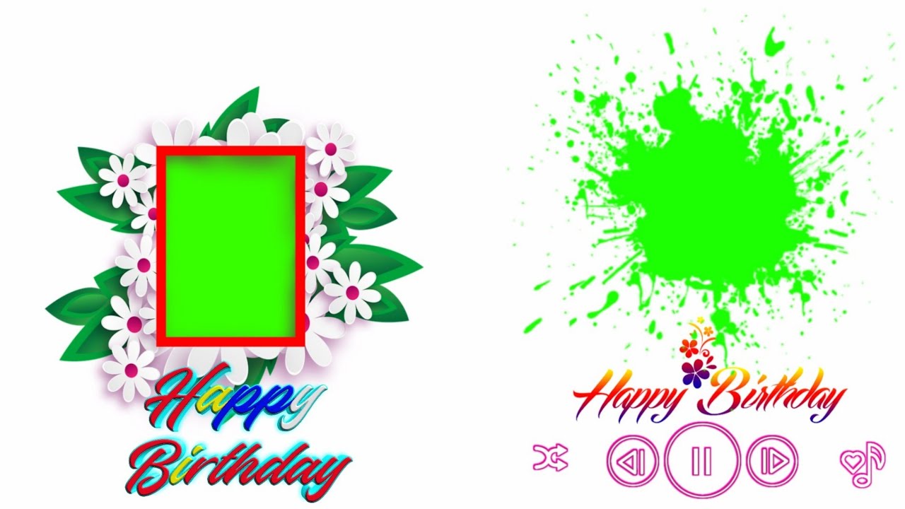 Happy Birthday Green Screen | Birthday Green Screen Effects | Happy ...