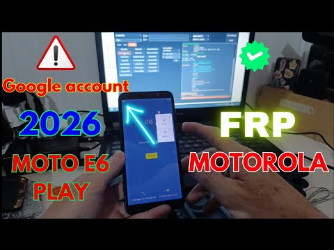 Desbloqueio Conta Google Motorola E6play + Hard Reset