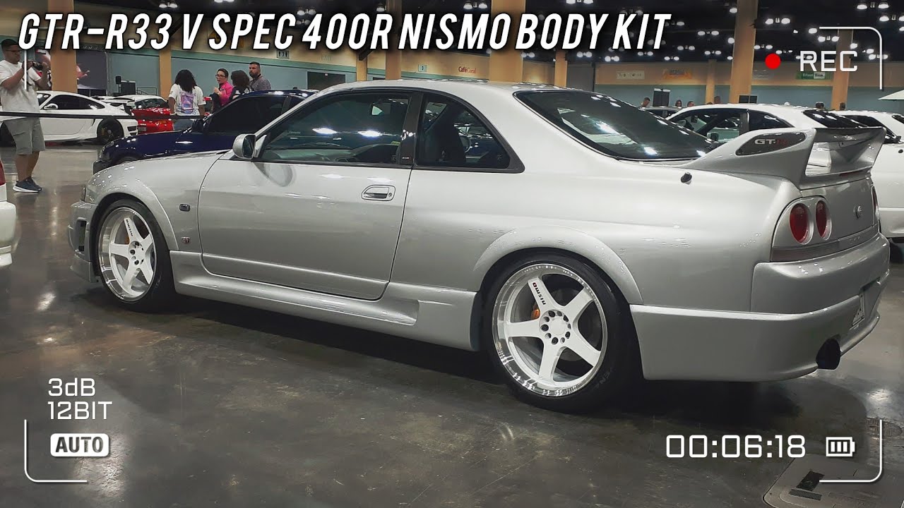 GTR-R33 V Spec 400R Nismo Body Kit en Puerto Rico - YouTube