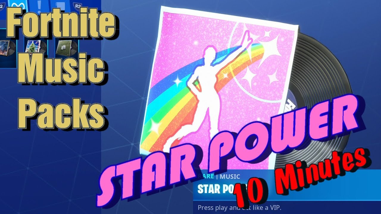 Fortnite "STAR POWER" Music Pack [10 min version] - YouTube