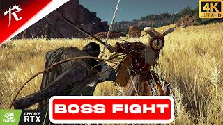 Crimson Desert Ps5 Pro Reed Devil Fight Gameplay Boss