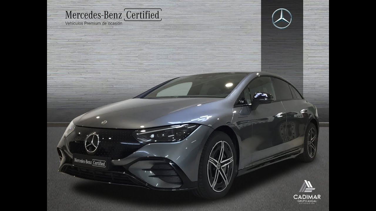 MERCEDES-BENZ EQE 350 GRIS SELENITA, AMG LINE, P PREMIUM, P NIGHT - YouTube