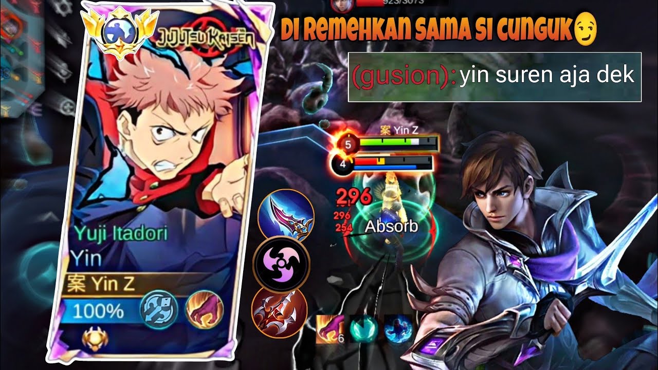 PENENTUAN HYPER TERBAIK🔥YIN JUJUTSU KAISEN VS GUSION KOF‼️ - YouTube