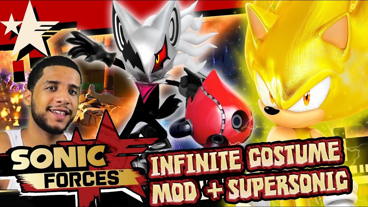 Sonic Forces (PC 4K 60FPS) Infinite Costume for Custom Character - Mod Madness - YouTube