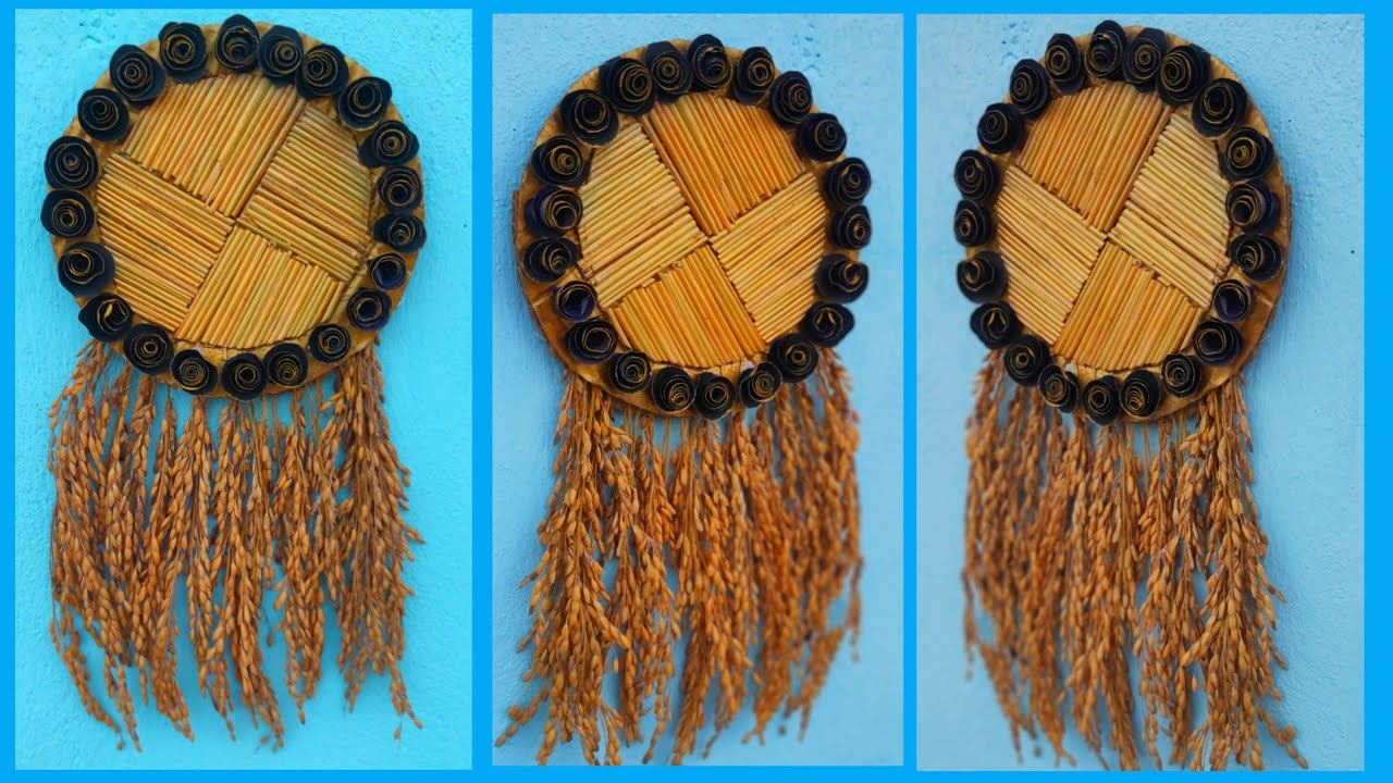 Make kathirkula paddy craft in modern way - YouTube