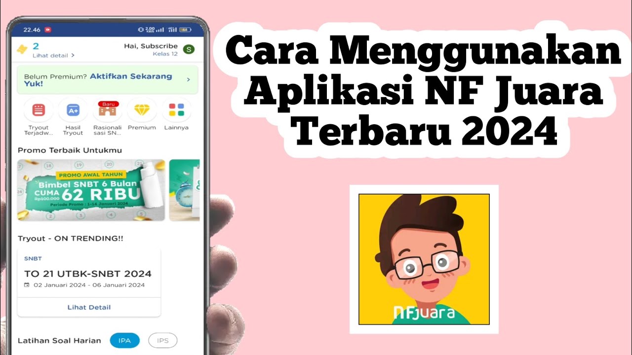 Cara Menggunakan Aplikasi NF Juara | Cara Pakai Aplikasi NF Juara - YouTube