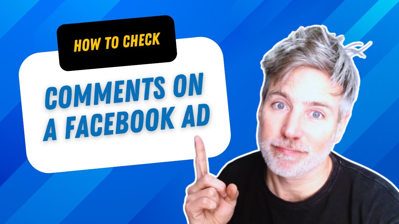 How to Find & Check Comments on Your Facebook Ads | Easy Guide - YouTube