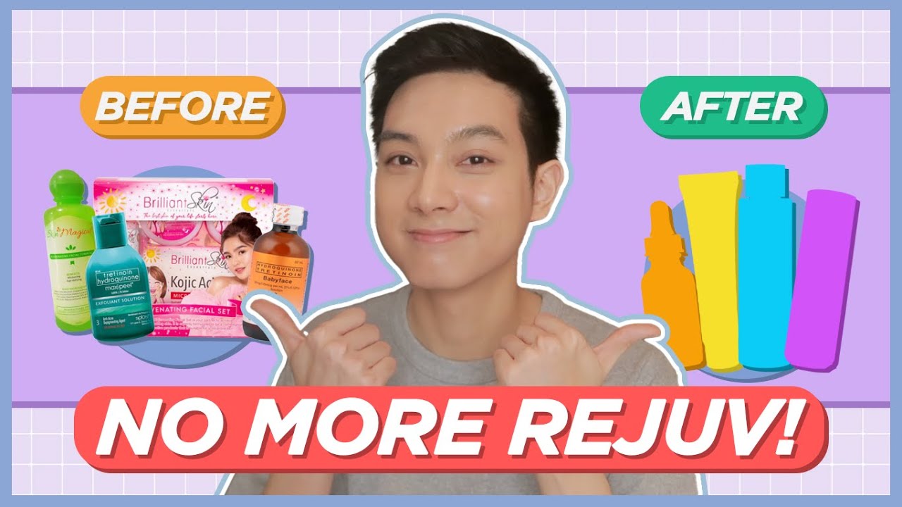 Stopped Using REJUV / RDL / MAXIPEEL? What to do NEXT! (Filipino) | Jan ...