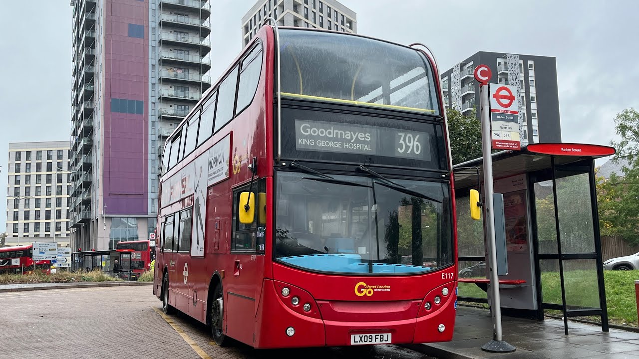 FRV. London Route 396: Ilford Hill - Goodmayes King George Hospital ...
