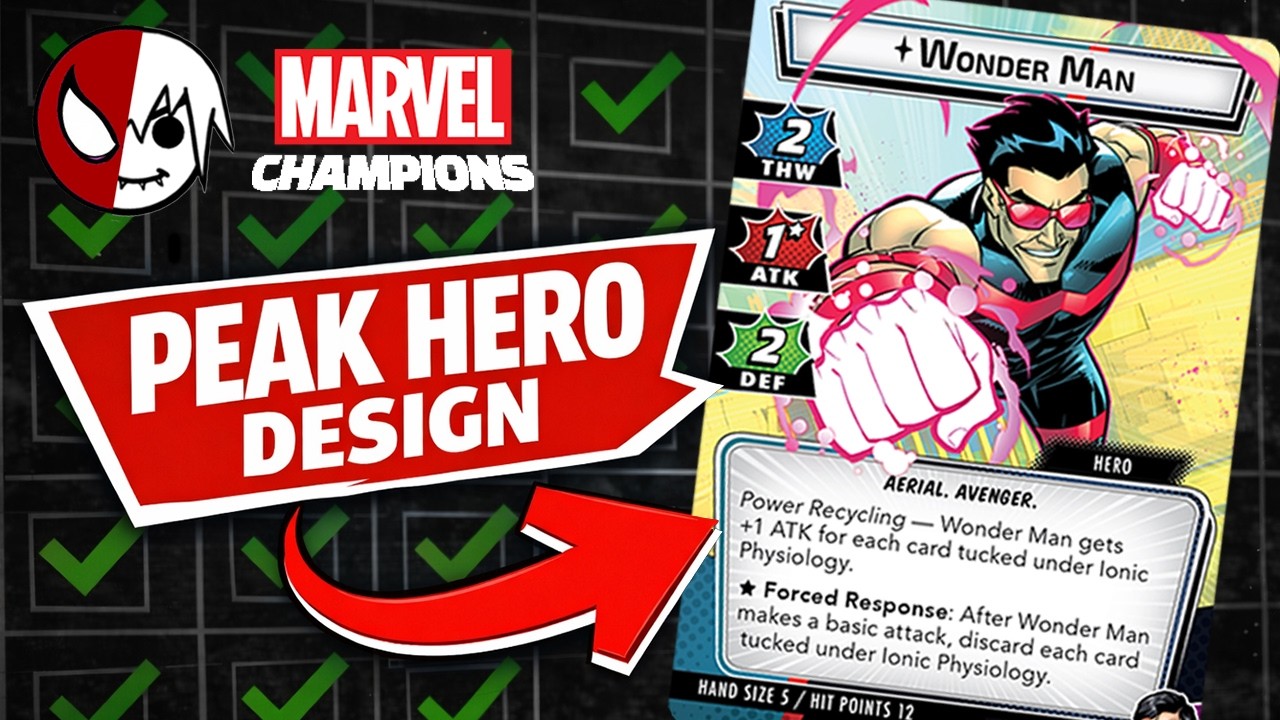 Wonder Man Hero Review for Marvel Champions - YouTube