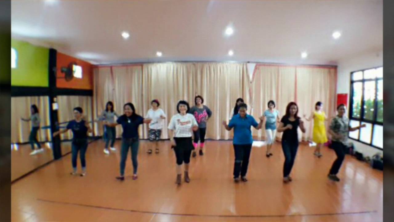 GHOST TRAIN line dance (Kathy Hunyadi) demo by RnF Line Dance thursday ...