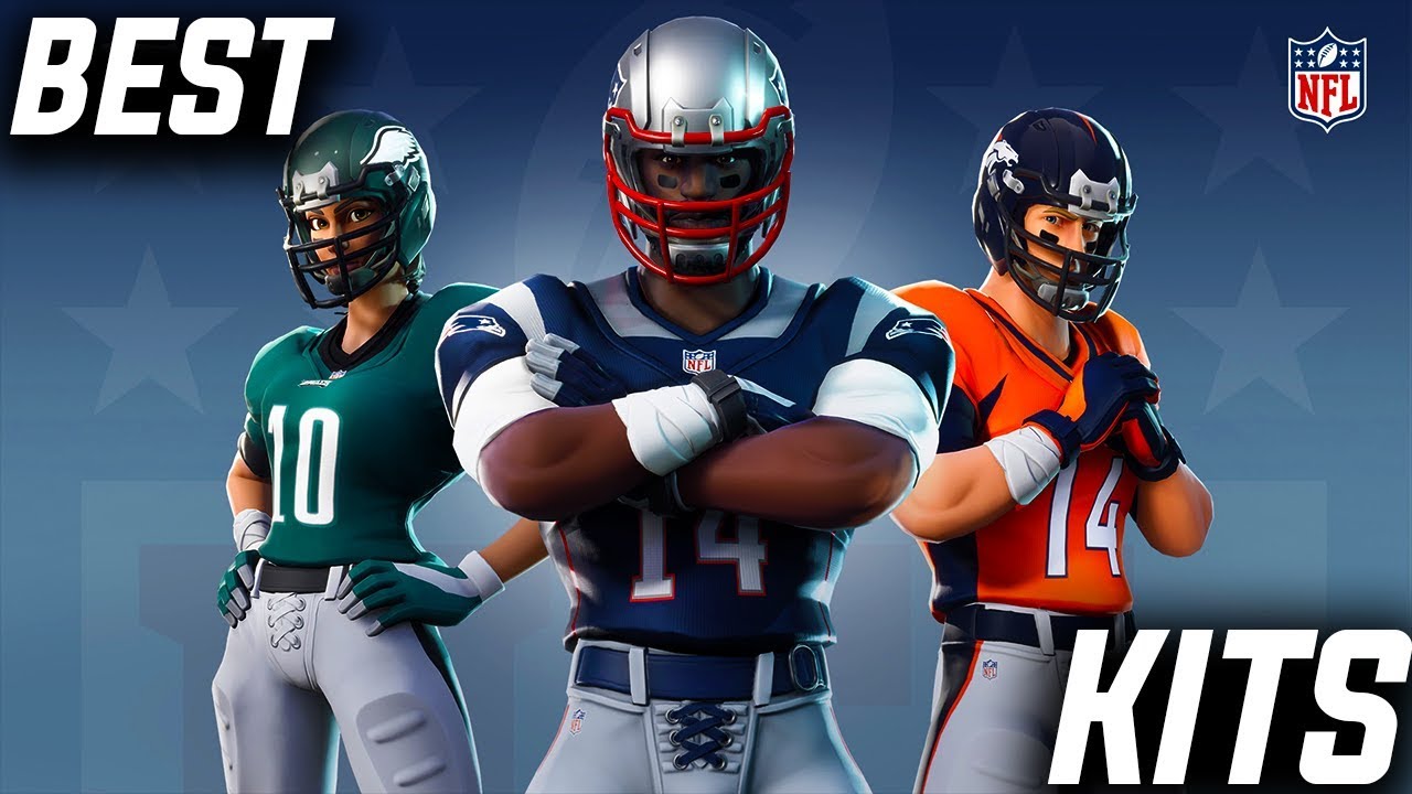 *BEST* Fortnite NFL Kits To Wear For Blitz! - (Skin Review) - YouTube